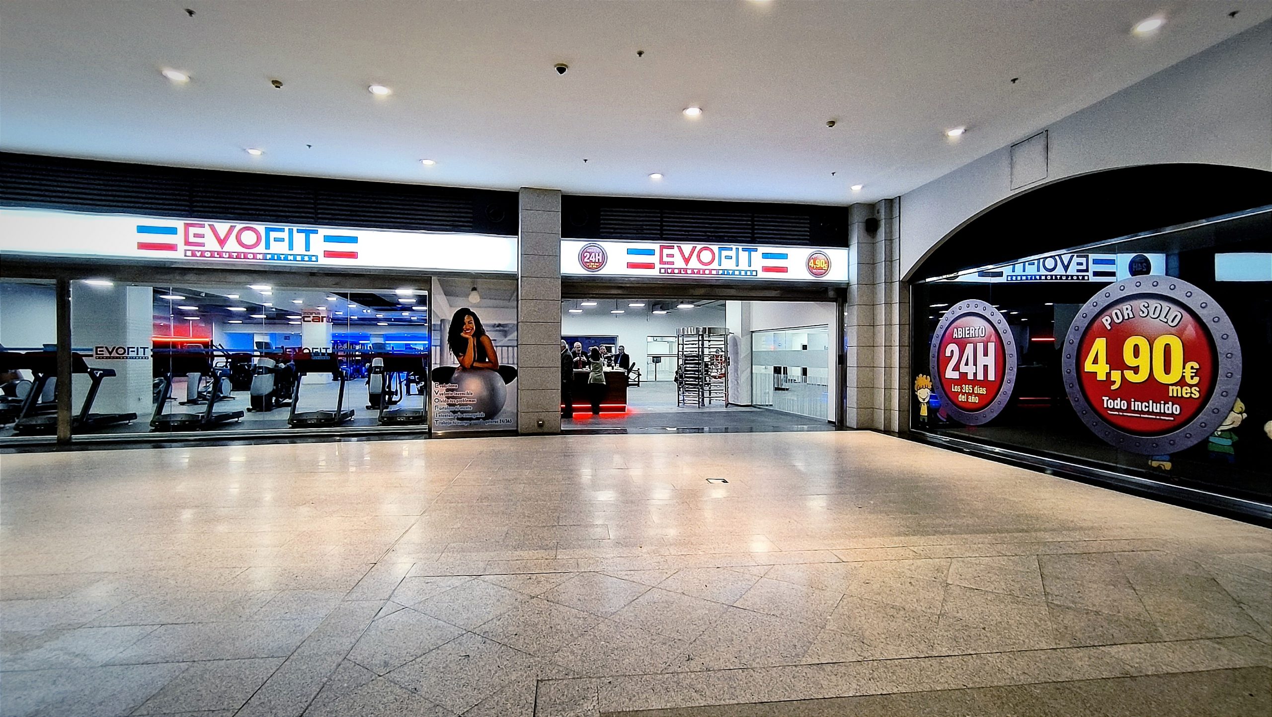 EVOFIT abre en ESPACIO Coruña su nuevo gimnasio